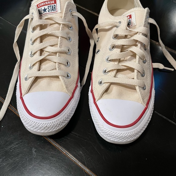 Converse | Shoes | Converse Chuck Taylor Womans Size 8 Cream Color ...